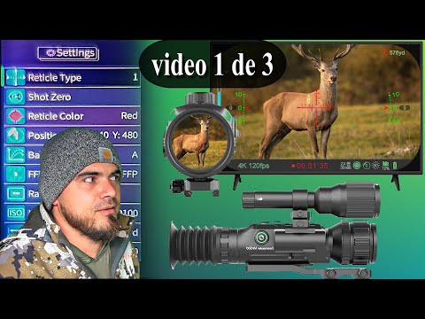 Commander NV500 Eagle 4K Digital Day/Night Vision Rifle Scope