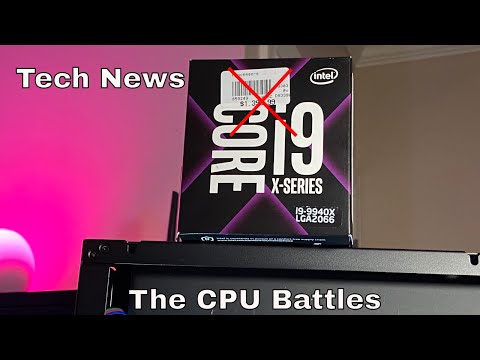 Tech News AMD Ryzen 3950x, Intel 10980xe CPU Battle