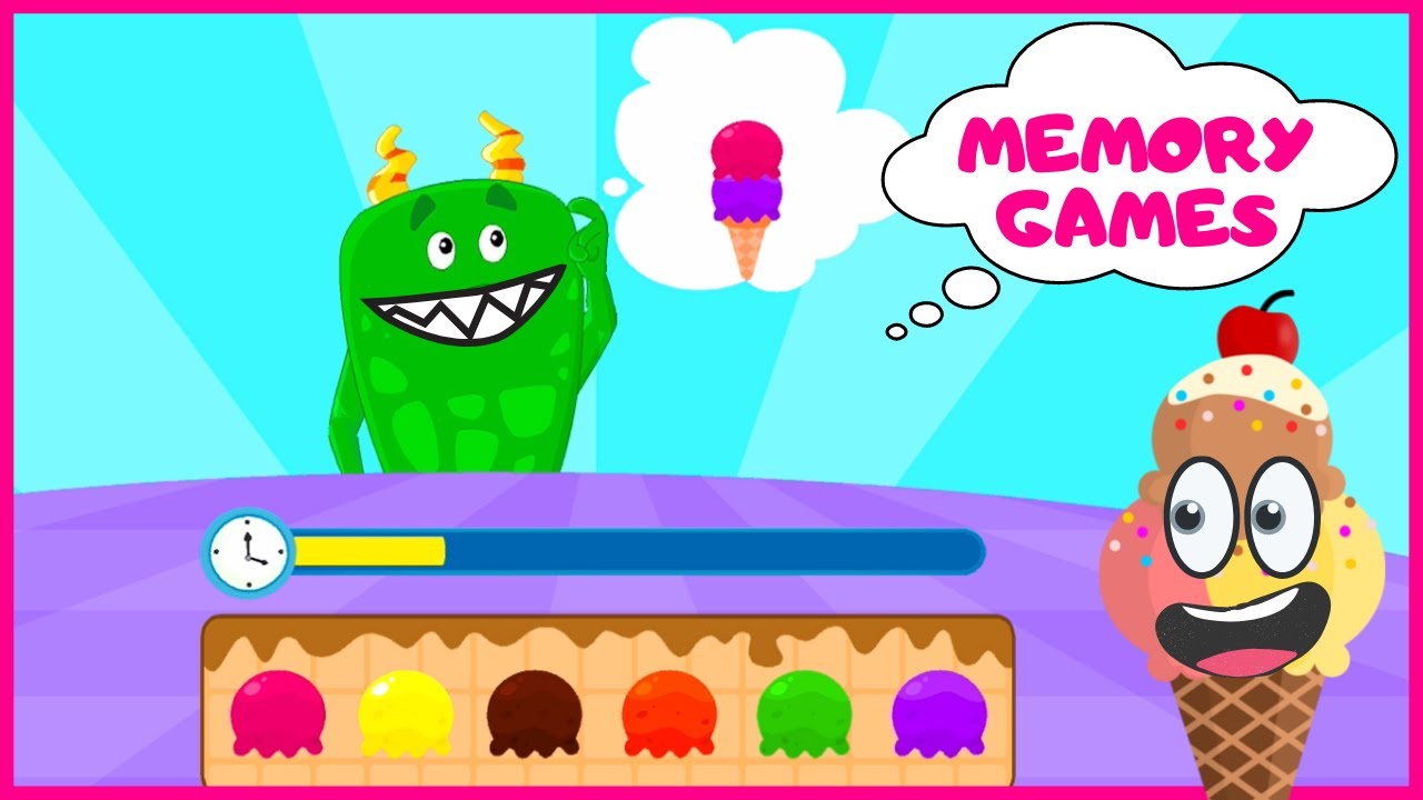 Memory Card Game For Kids - Matching Pairs - Number Memory Games For Kids - Julia Show Official