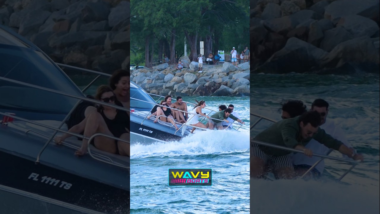 Family trip almost ruined at Haulover Inlet! | Wavy Boats