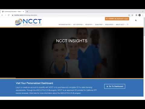 Part 1- Recertification for 2024 or Later