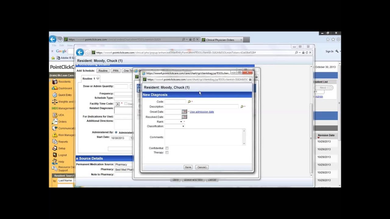 Before We Get Started - Adding Diagnosis and/or Indication for Use