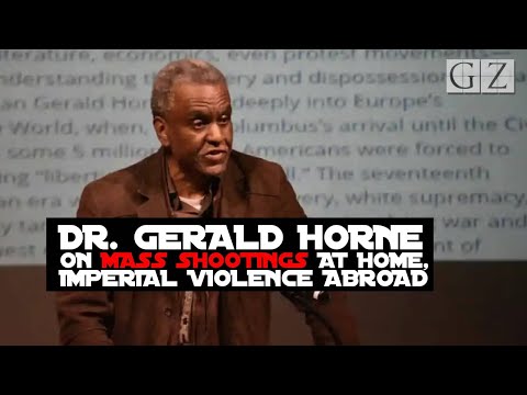 Interview with Dr. Gerald Horne on Mass Shootings at Home and Imperial ...
