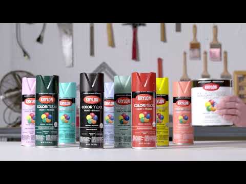 Meet Krylon® COLORmaxx™ Paint + Primer, Available in Spray and Brush On