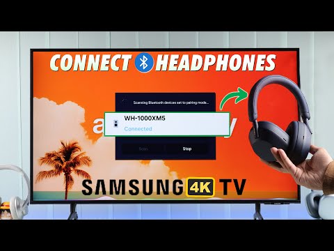 How to Connect Any Bluetooth Headphones to Samsung Smart TV!