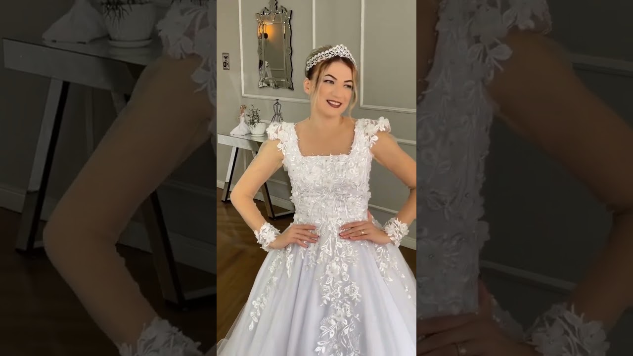 Crossdresser Bride in Luxury Wedding Dress #weddinggown #weddingdress
