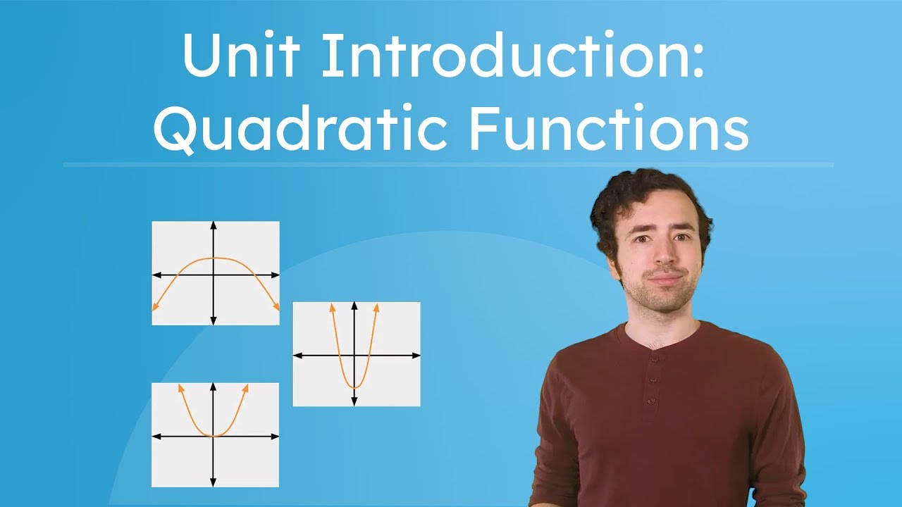 Unit Introduction: Quadratic Functions - Explore Parabolas and Key Features