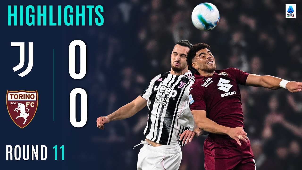 JUVENTUS-TORINO 0-0 | HIGHLIGHTS | The Derby della Mole ends goalless | SERIE A 2025/26