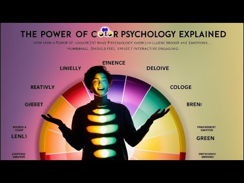 How Colors Influence Your Emotions: The Power of Color Psychology | Understanding Color Psychology