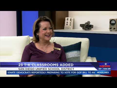 KUSI Story: More Transitional Kindergarten Classrooms