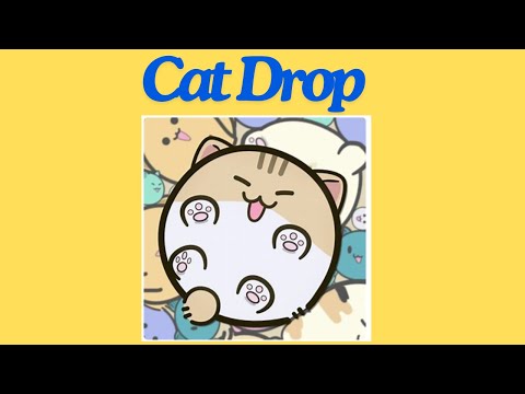 Cat Drop - Poki games online games. Fun online kids games. #gaming #games #kidgames #fungamesfamily