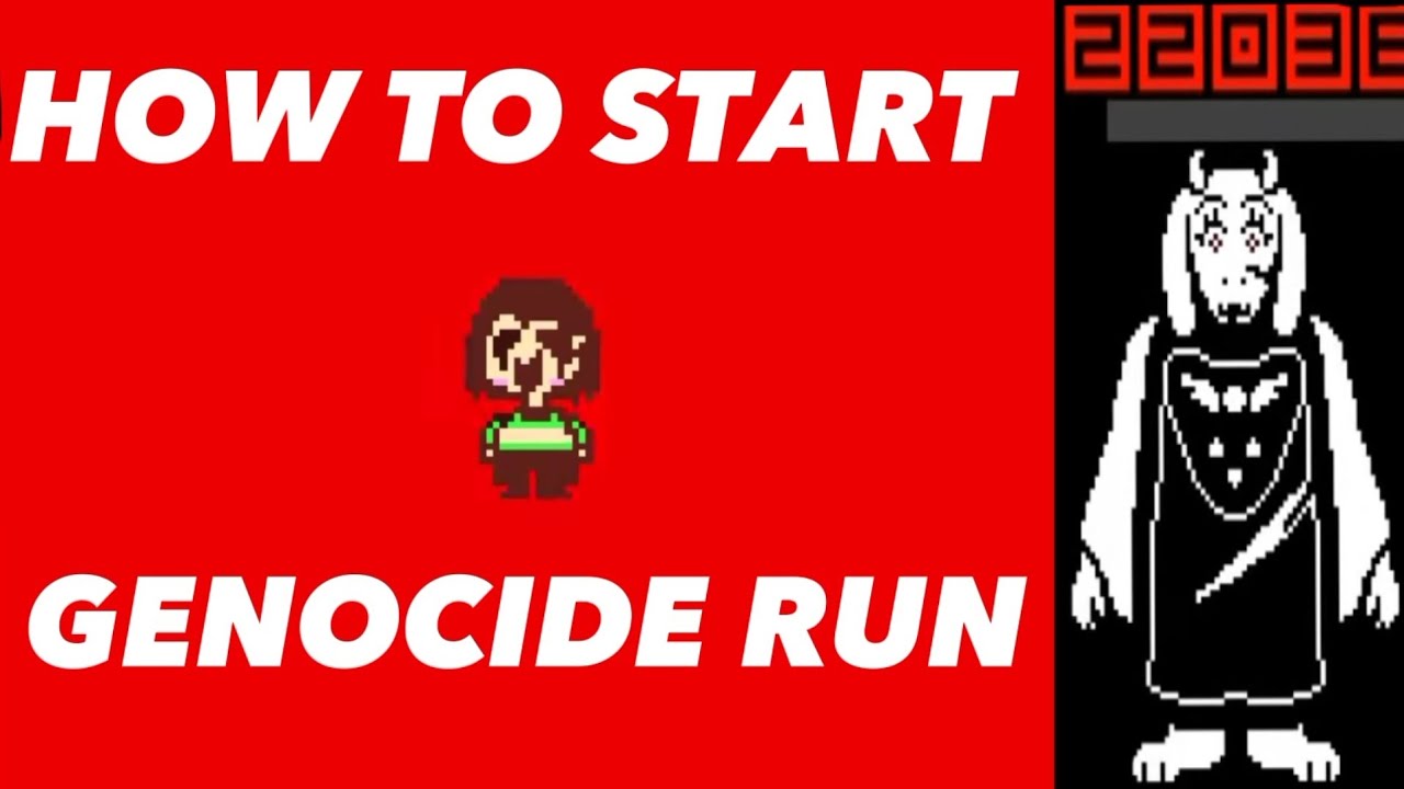 Starting a Genocide Run: What You Need to Know! (UNDERTALE)