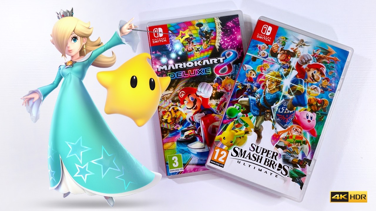 Rosalina: Racing & Fighting! (Mario Kart 8 Deluxe & Super Smash Bros. Ultimate)