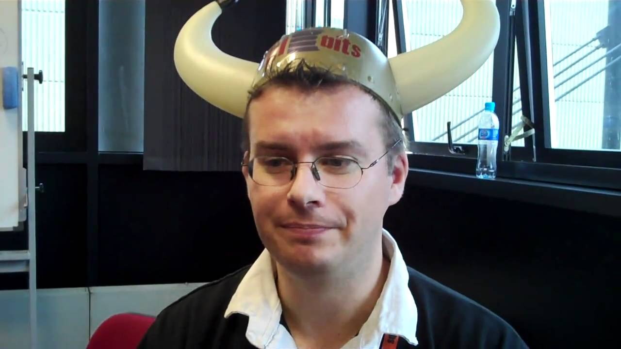 SQLBits backstage - Chris Webb