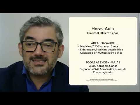 CURSO DE DIREITO - comparação da carga horária com outros cursos Carga horária e Ensino Jurídico