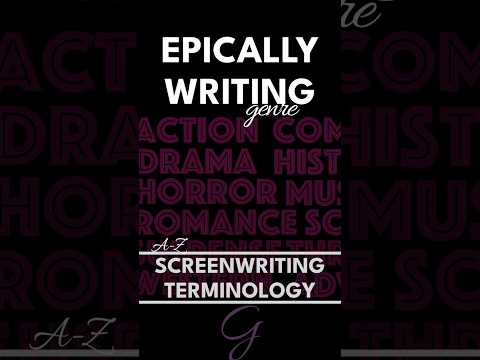 Genre: Screenwriting Definition