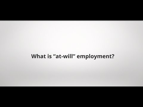 What is At-Will Employment?
