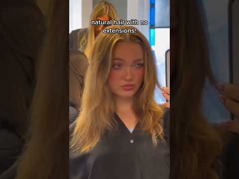 come with me to get SUPER long hair extensions #shorts #fashion #beauty #hair