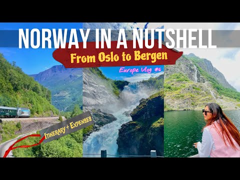 A 2024 Guide to #NORWAY IN A NUTSHELL tour | From Oslo to Bergen via Bus, Train and Fjord Cruise ????️