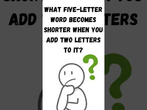 What five letter word....
