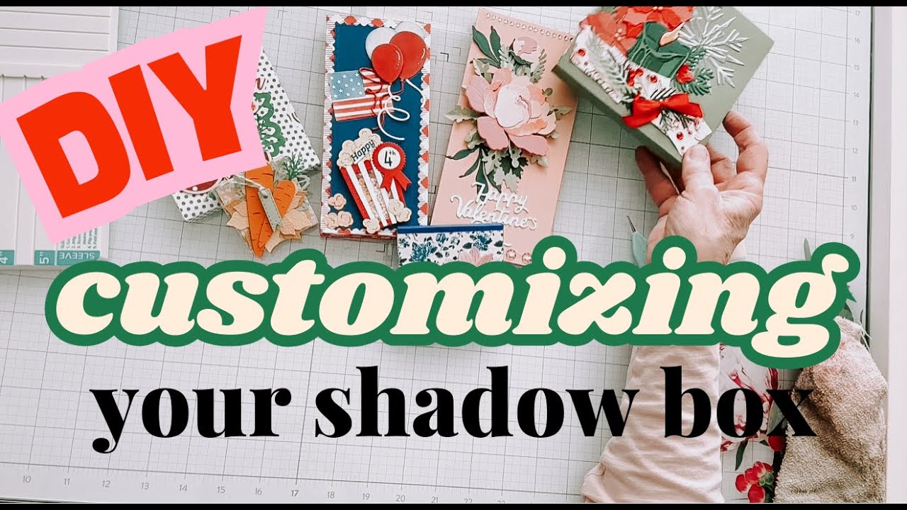 Customize These Shadow Box Sizes | Punch Board Technique