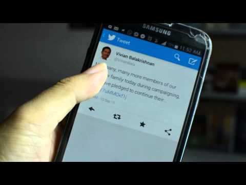 Able to click on Dr Vivian's twitter link