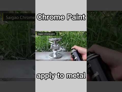 450ml Chrome Spray Paint #chromepaint #spraypaint