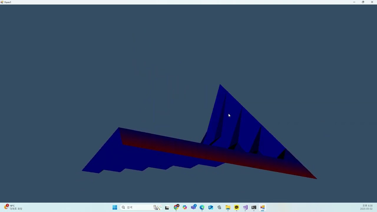 VTK Example - SimpleElevationFilter- CSharp