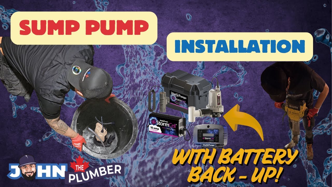 Why YOU Need A SUMP PUMP And BATTERY BACKUP Installed In Your Home! | John The Plumber Ottawa