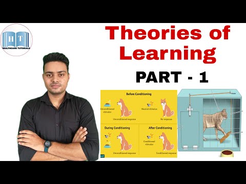 Theories of learning | Trial and Error theory of learning Classical Conditioning theory of learning