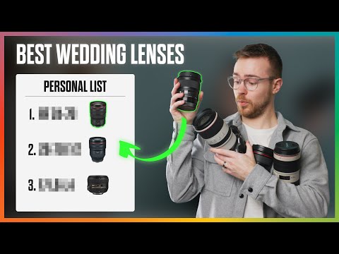 Which Lenses Do Wedding Pros Actually Use?