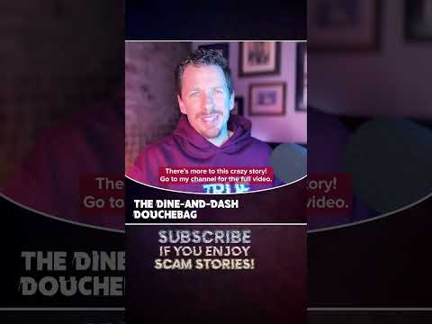 DINE-AND-DASH DOUCHEBAG