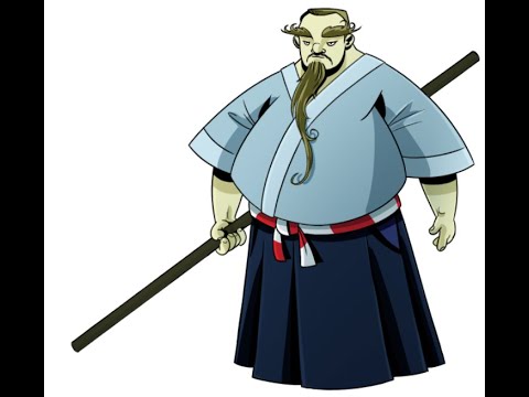 Rahiki Sensei WIP (Adobe Photoshop)