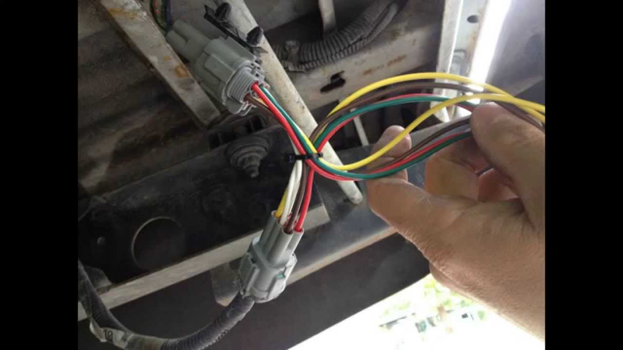 how to install Trailer Wiring Harness For Nissan Frontier 1999