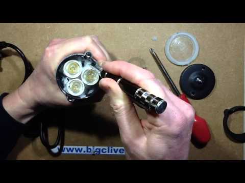Teardown (literally) of a 3W LED garden spotlight.