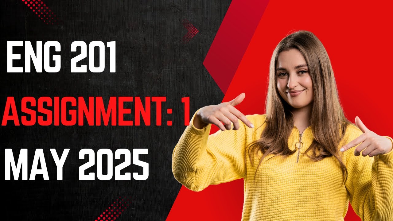 ENG201 Assignment 1 Solution 2025| Business & Technical English Writing #english #virtualuniversity