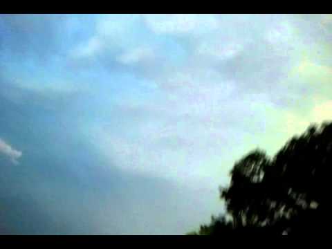 Storm in Weatherford, Texas