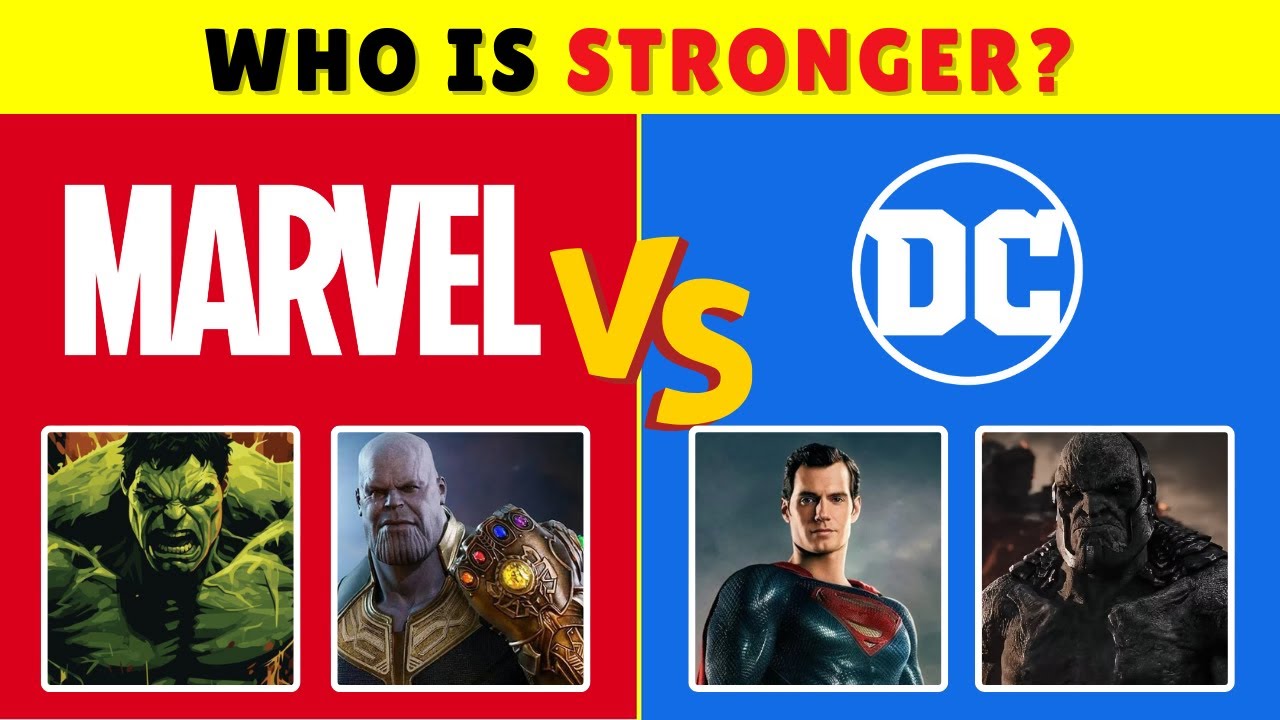 Who's Stronger? Marvel vs DC: Legendary Face-Offs Fans Want to See!