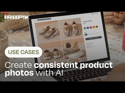 Create product images with AI using Flux Kontext | Freepik Use Cases