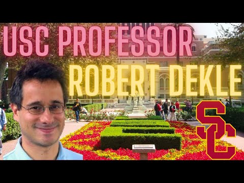 USC, Economics Professor Interview