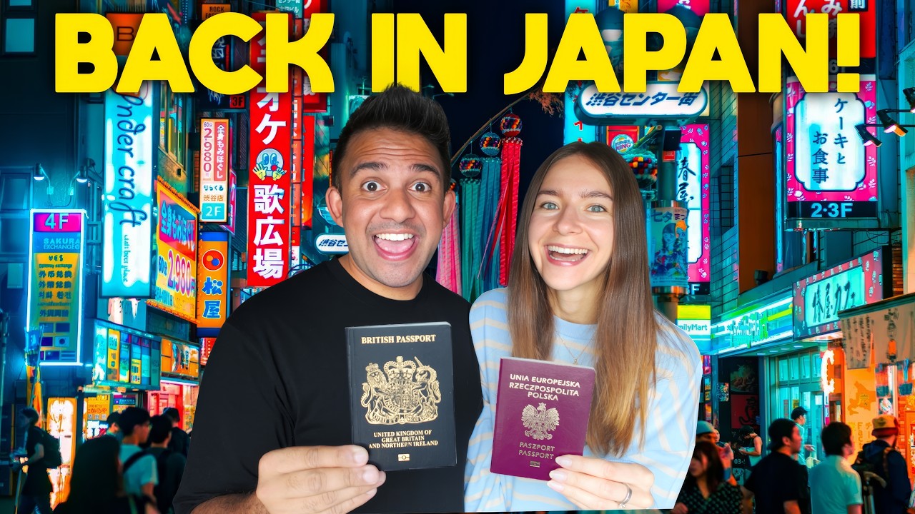 Flying from London to Tokyo 🇯🇵 We’re ADDICTED to Japan…