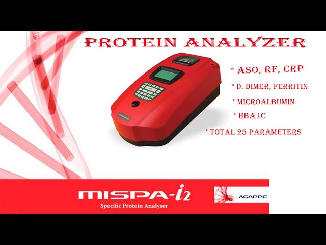Protein Analyzer - Agappe Mispa I2 Protein Analyser Wholesale Trader from Chennai