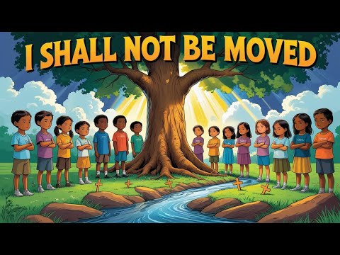 I Shall Not Be Moved | Fun Children’s Worship Song (Lyric Video)