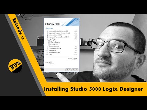 Installing Studio 5000 Logix Designer V33.00.02 (CPR 9 SR 12) | S01EP12