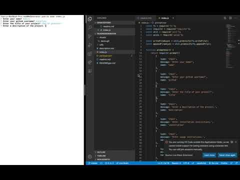 GitHub - samuelyoo/readMeGenerator: readMeGenerator