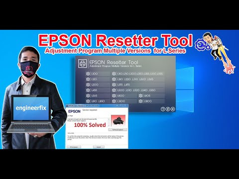 Epson Resetter Tool for Multiple Version of L Series