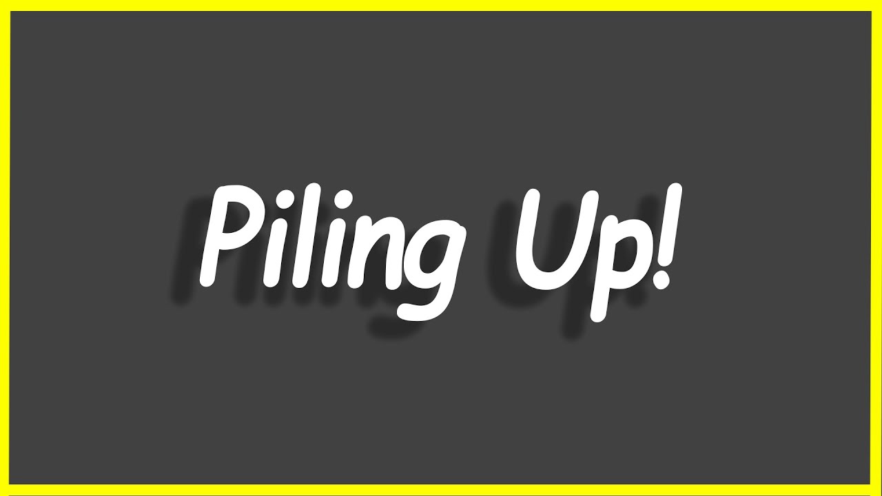 Python Program #80: Piling Up!