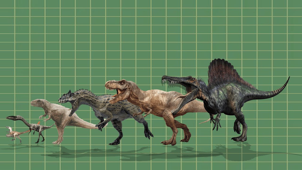 Theropod size comparison: Nostalgia edition