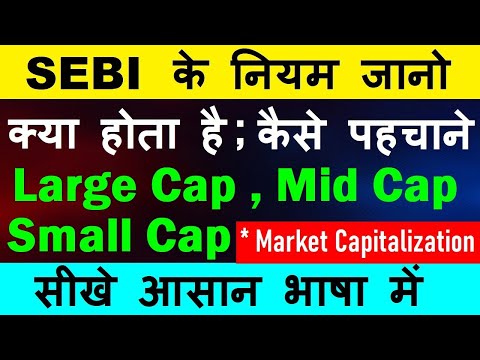 SEBI का नियम जानो 🔴 क्या होता है, कैसे पहचाने? 🔴 What is Large Cap, Mid Cap, Small Cap 🔴 Market Cap