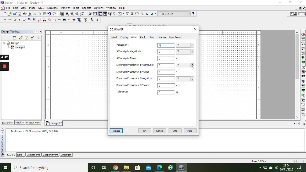 electronics lab 2 (software simulation part)